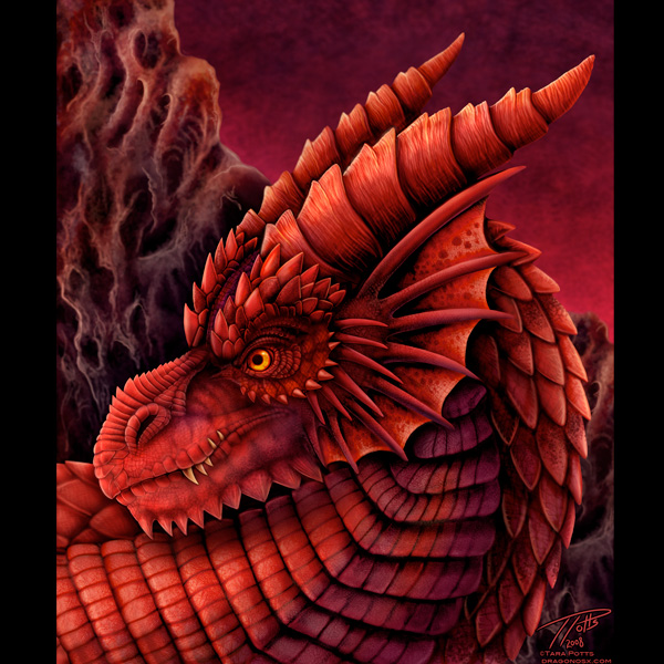 DragonosX :: illustration :: Red Dragon