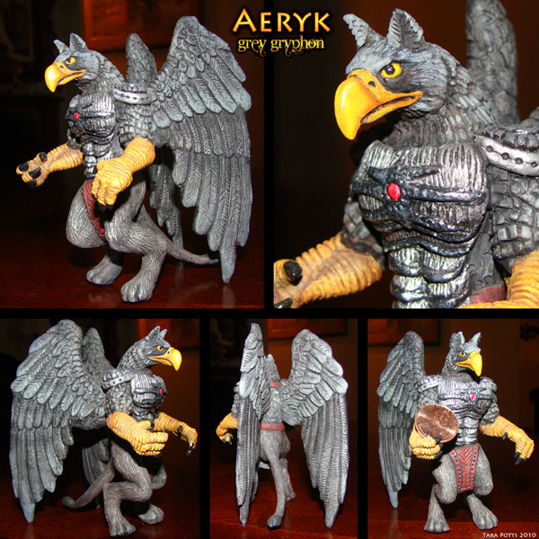 DragonosX :: sculpture :: Gryphon Warrior